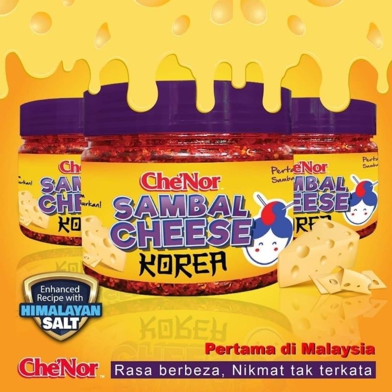Che'Nor Sambal cheese Korea (160g) | Shopee Malaysia
