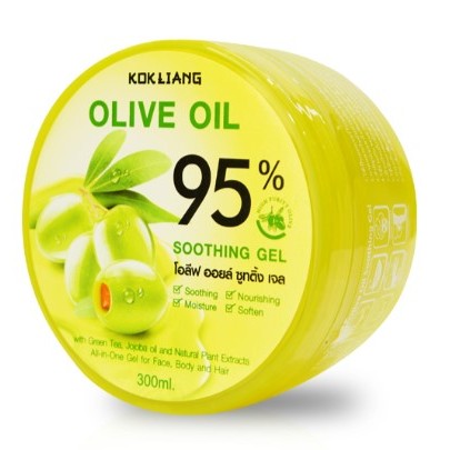 KOK LIANG Olive Oil 95% Soothing Gel 300 ml | Shopee Malaysia
