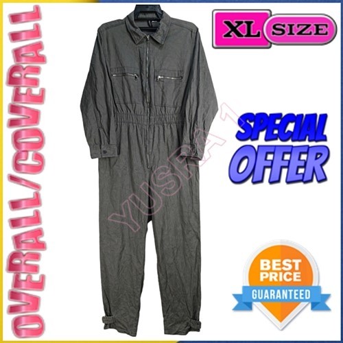 💥Women Overall/Coverall/All In One/Jumpsuit/Baju Mekanik💥 | Shopee Malaysia