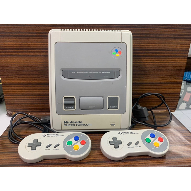 Vintage 1990 Nintendo Super Famicom Console Game Tape Gaming | Shopee ...