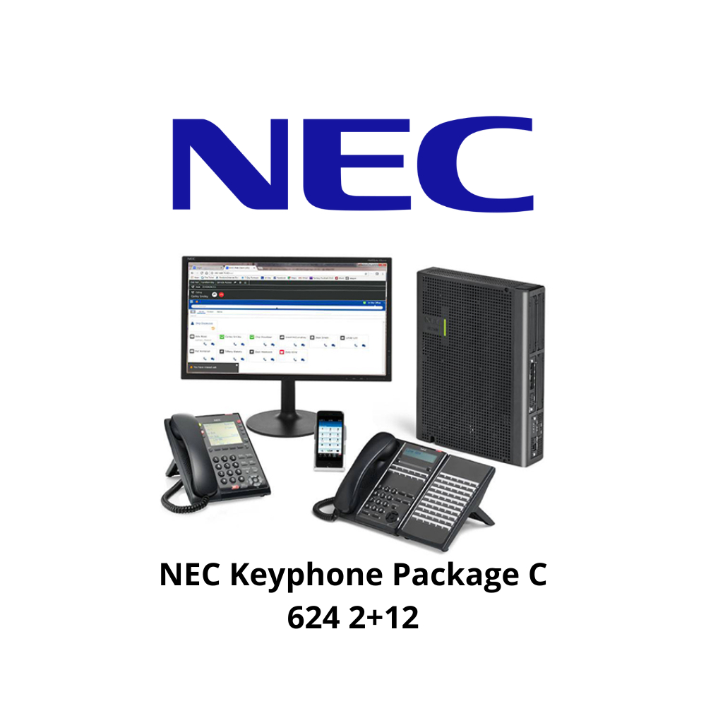 NEC SL2100-PKG-C SL2100 Keyphone Package C (Package 624 2+12) | Shopee ...