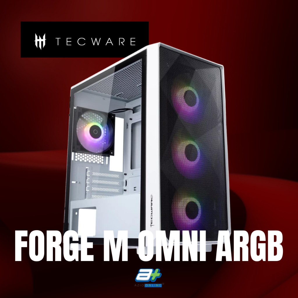 TECWARE FORGE M OMNI ARGB TG (MATX) PC CASE | Shopee Malaysia