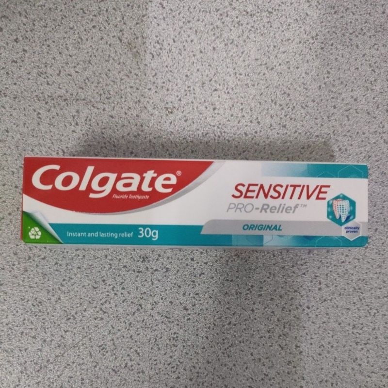 30g Colgate sensitive pro relief original toothpaste (1pcs) | Shopee ...