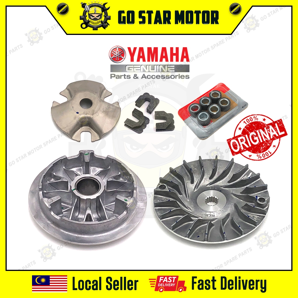YAMAHA NVX NVX155 Front Pulley Set Kipas Mangkuk Kelawar Primary Fixed ...