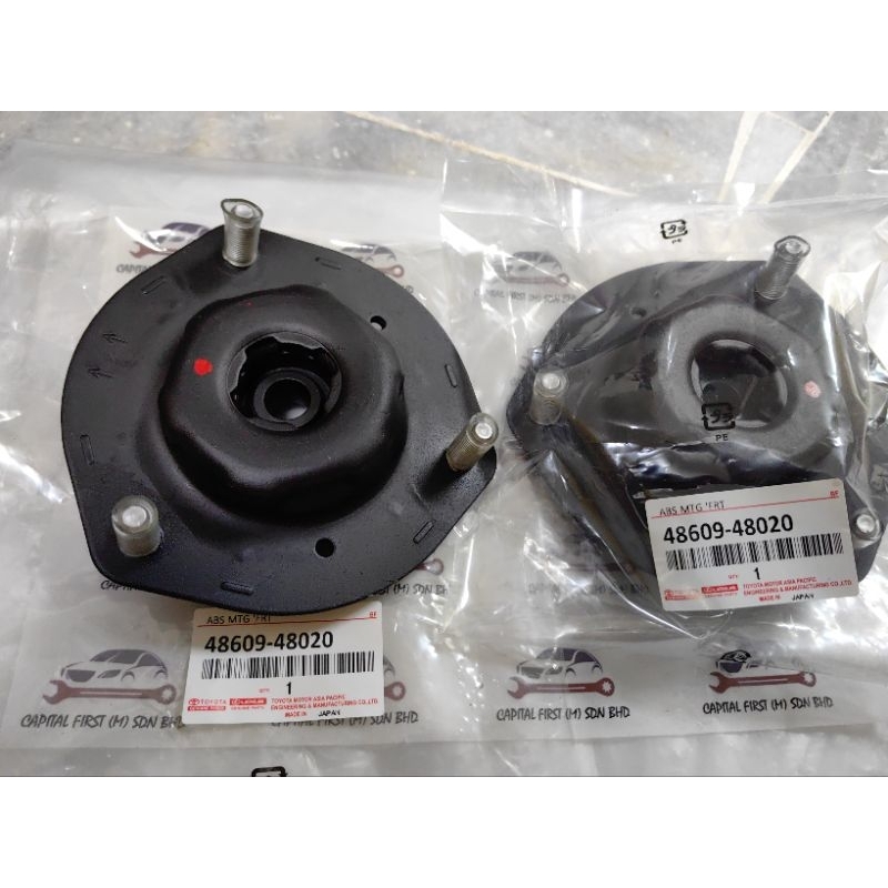 Original Toyota Front Absorber Mounting - Camry ACV30 ACV31 Estima ACR30 MCR30 Harrier ACU30 ...