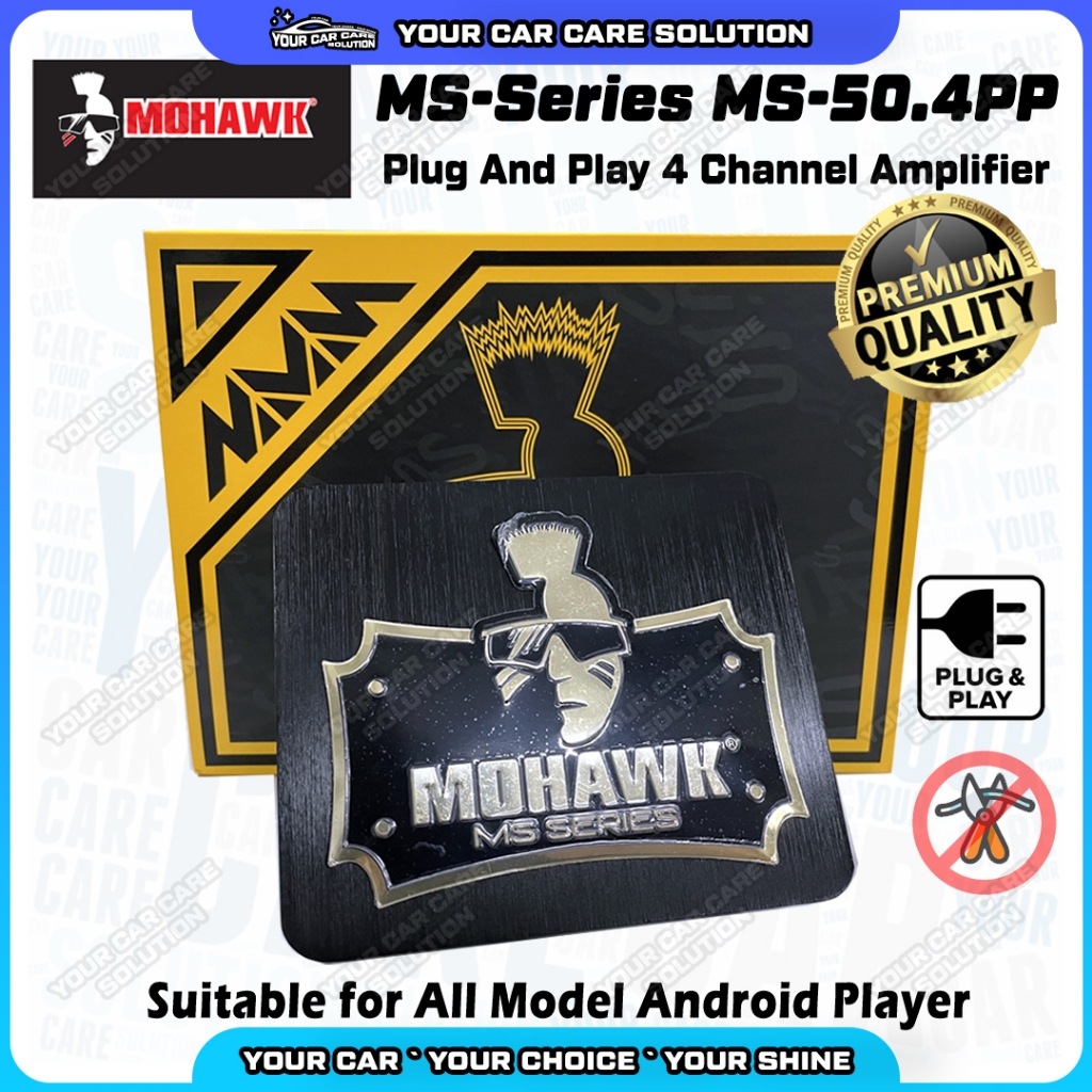 [Installation Available] ORIGINAL MOHAWK 4 Channel Plug&Play Amplifier ...