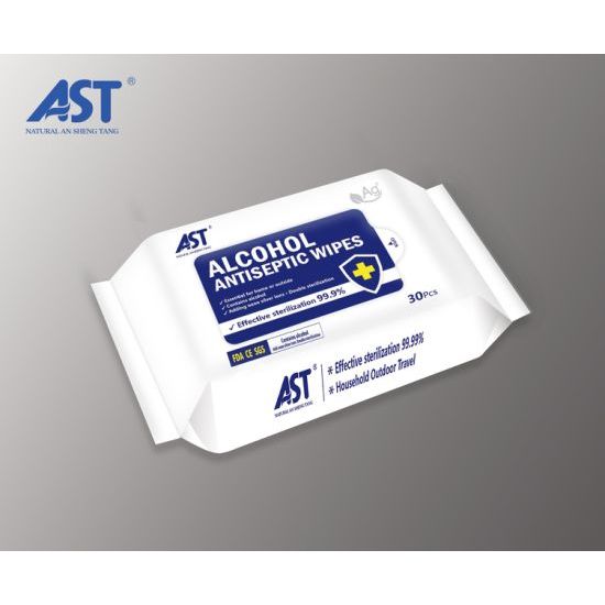 AST (75% Alcohol) Antibacterial and Disinfection Hygiene Tissues Wipes ...