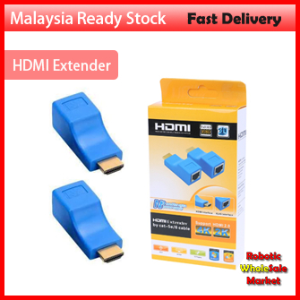 HDMI Extender 30 Meters To HD Network RJ45 Amplification Transmitter ...
