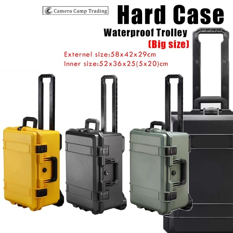 Waterproof Trolley Hard Case (Big size) | Shopee Malaysia