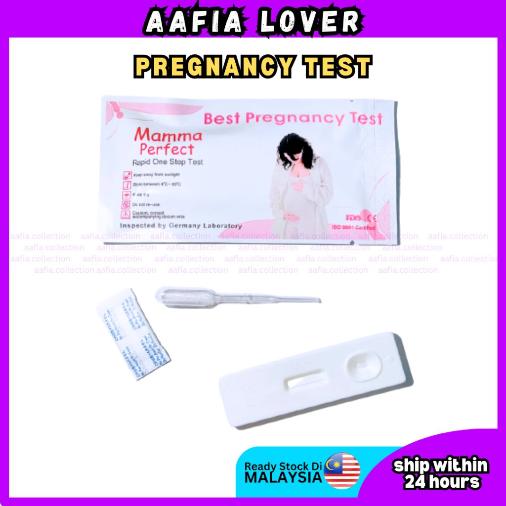 SILA BELI 5 PCS KEATAS pregnancy test Mamma Perfect pregnant cassette ...