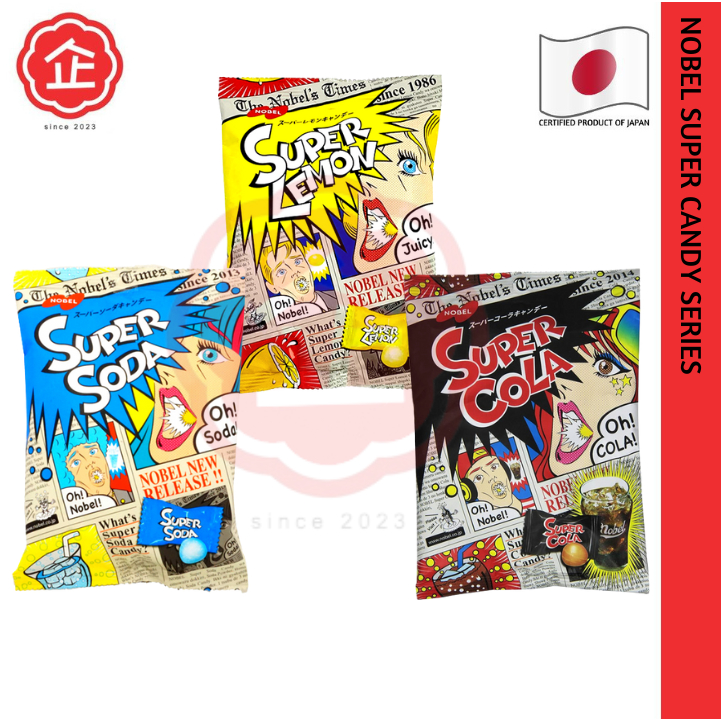 NOBEL Super Sour Candy 日本酸糖 JP/JAPAN『PRODUCT OF JAPAN 🇯🇵』 | Shopee Malaysia