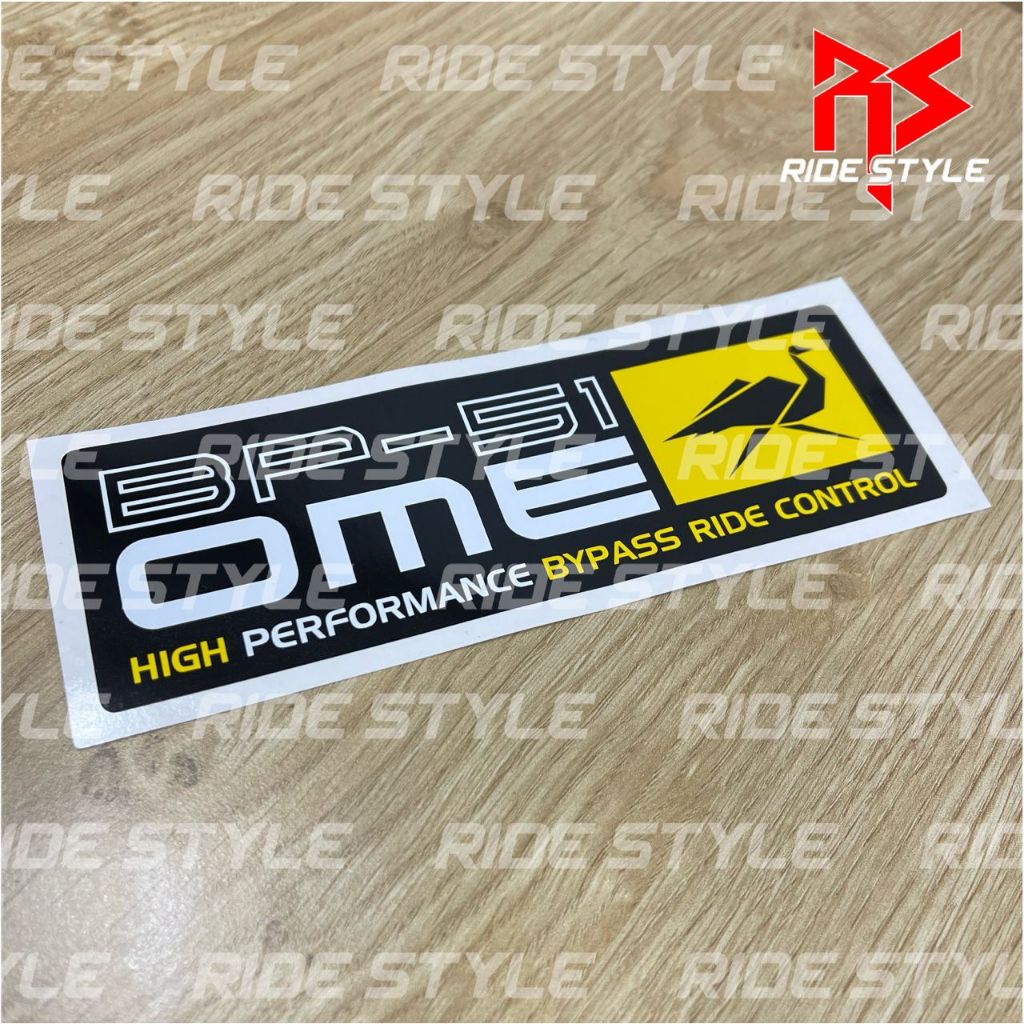 Old Man Emu Sticker High Performance Bypass Ride Control 4x4 Sticker ...