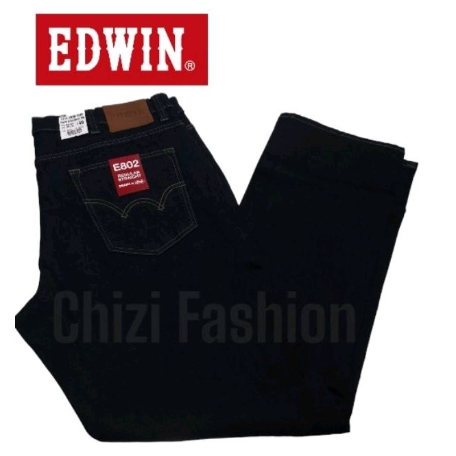 EDWIN MEN'S JEANS # 7702-2638 # REGULAR CUT STRETCHABLE BIG SIZE ...