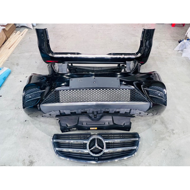 Mercedes Benz Vito W447 2015 - ORIGINAL AMG Line front rear bumper ...