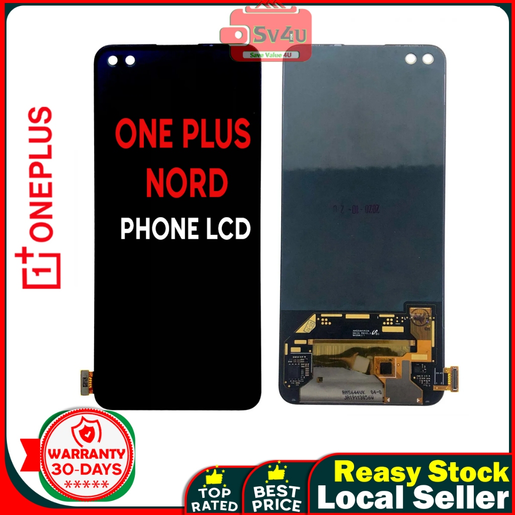 OnePlus Nord 5G Lcd 1+ Nord One Plus Noed AC2001 AC2003 TFT OLED LCD With Touch Screen Digitizer ...