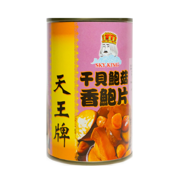 Sky King Braised Scallop, King Oyster Mushroom & Top Shell Slices (425g ...