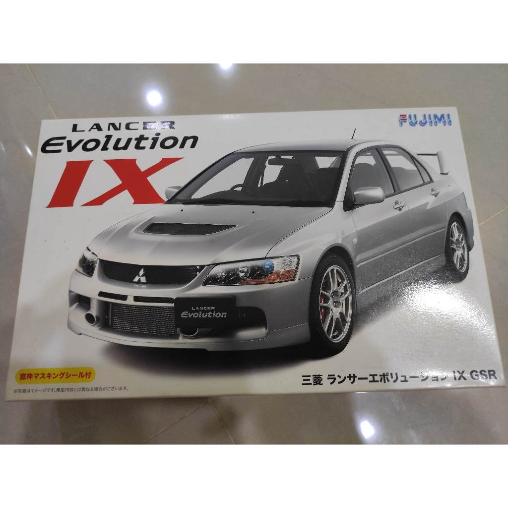 Fujimi Mitsubishi Lancer Evolution 9 1/24 | Shopee Malaysia