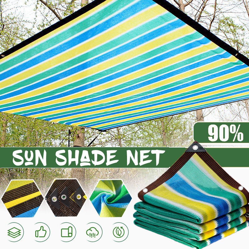 Sun Shade Net Jaring Hitam Anti-Uv Garden Net Outdoor Awning Tudung ...