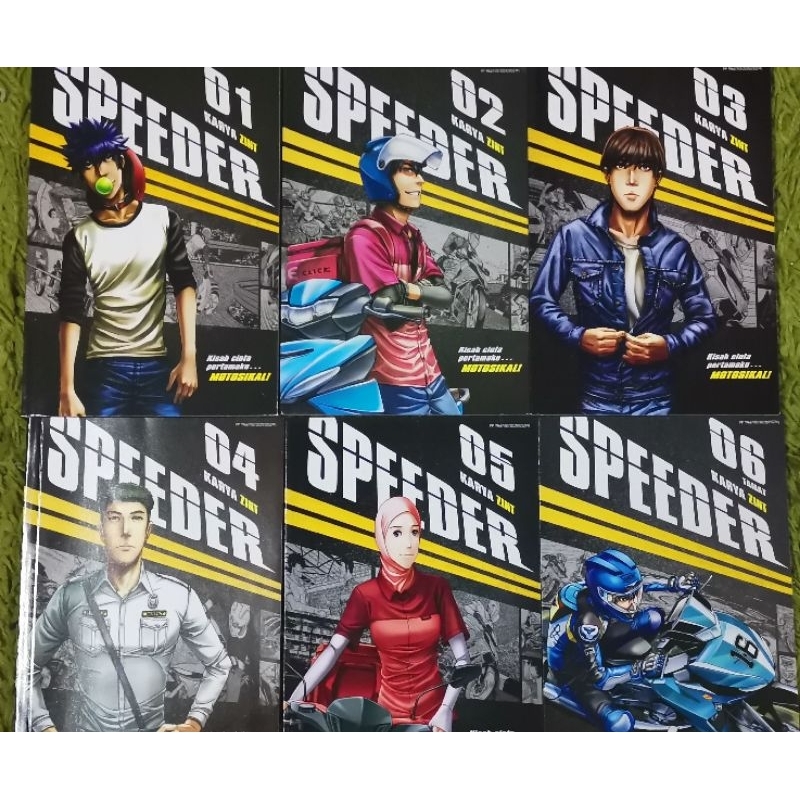 Preloved Gempakstarz Komik Speeder 1-6 karya Zint (Complete set ...