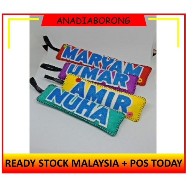 Keycing Beg Terengganu/boleh tukar kepada nama @ ape² perkataan yang ...