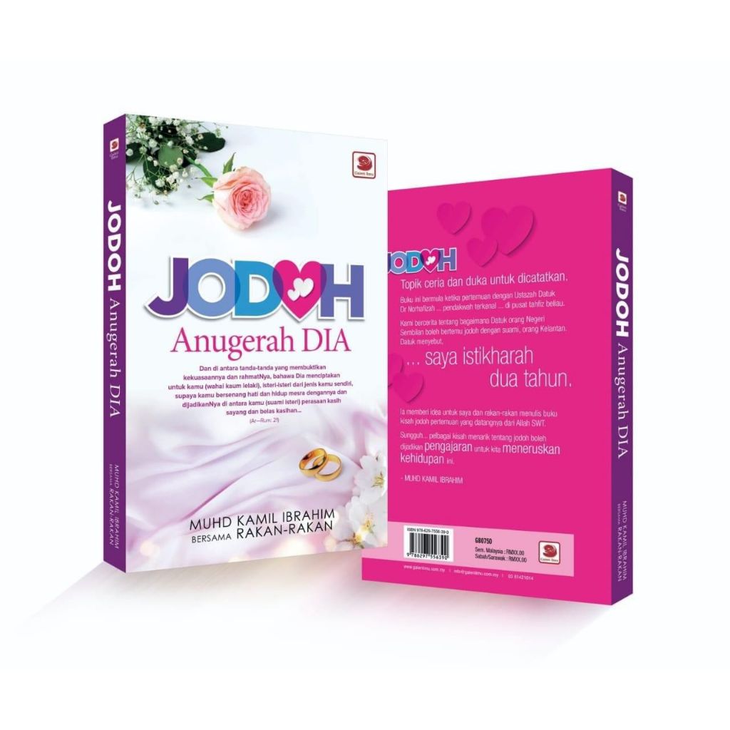BUKU JODOH ANUGERAH DIA | Shopee Malaysia