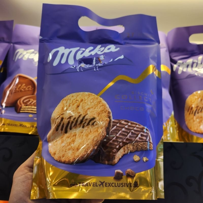 MILKA CHOCO WAFER 360GM 12X30GM MILKA CHOCO GRAINS 378GM 9X24GM ...