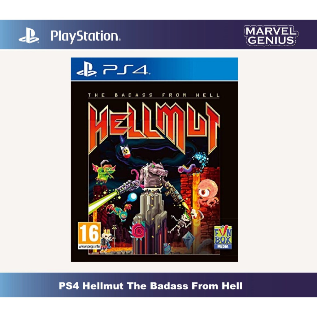 PS4 GAME Hellmut The Badass From Hell (English) | Shopee Malaysia