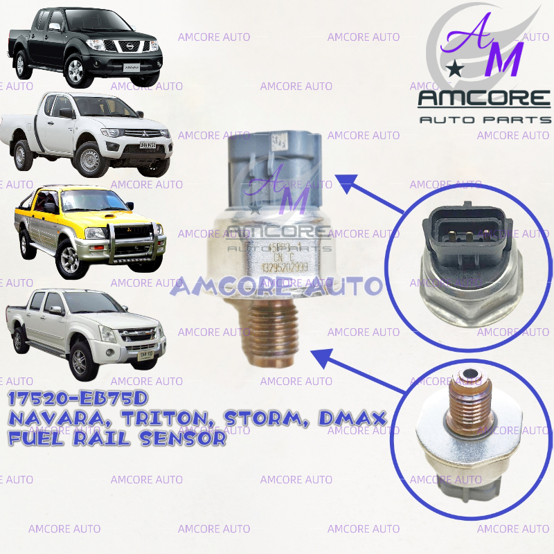 [45PP3-1] NAVARA / TRITON / STORM L200 / DMAX - FUEL RAIL SENSOR / FUEL ...
