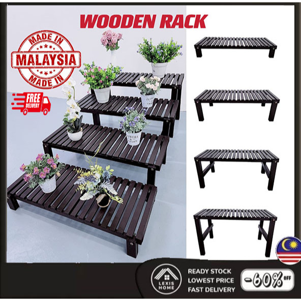 Lexis: Waterproof Outdoor/Indoor Garden Flower Plant Rack Balcony Rack ...
