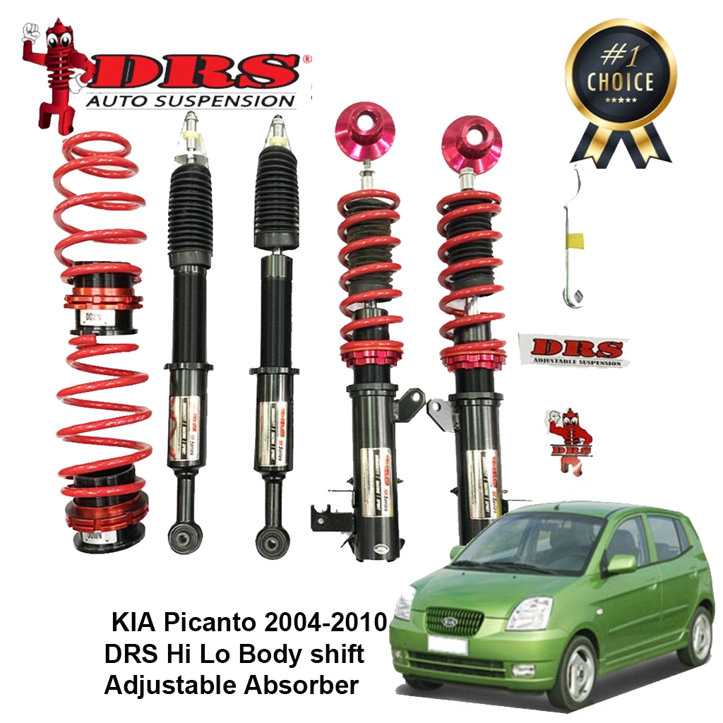 🔥Best🔥 KIA Picanto 2004-2010 DRS Hi Lo Body shift Adjustable Absorber ...
