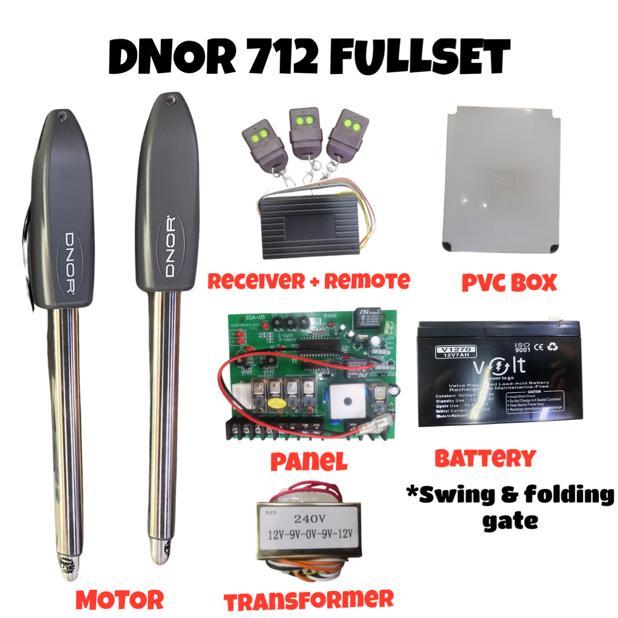 AUTOGATE :: DNOR 712 FULL SET | Shopee Malaysia