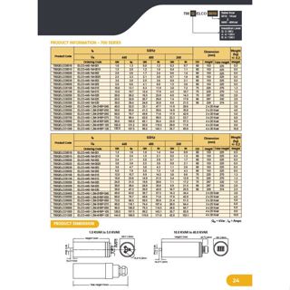 ELCO Capacitor cap bank 440v 525v power capacitor with cable | Shopee Malaysia