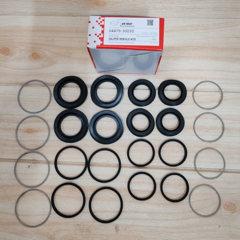 TOYOTA HILUX LN65 FRONT CALIPER DISC BRAKE REPAIR SEAL KIT 04479-30030 ...