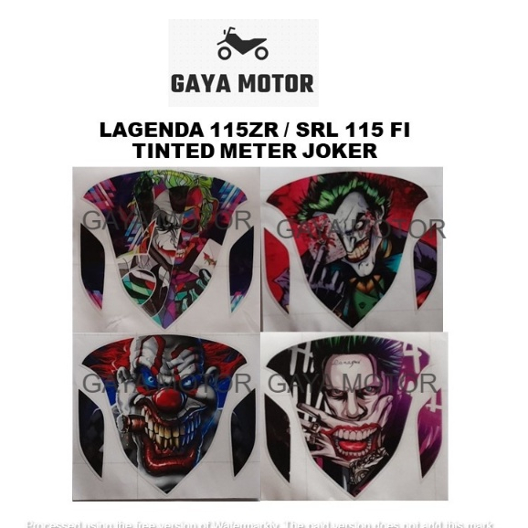 LAGENDA 115ZR / SRL 115 FI TINTED METER JOKER | Shopee Malaysia