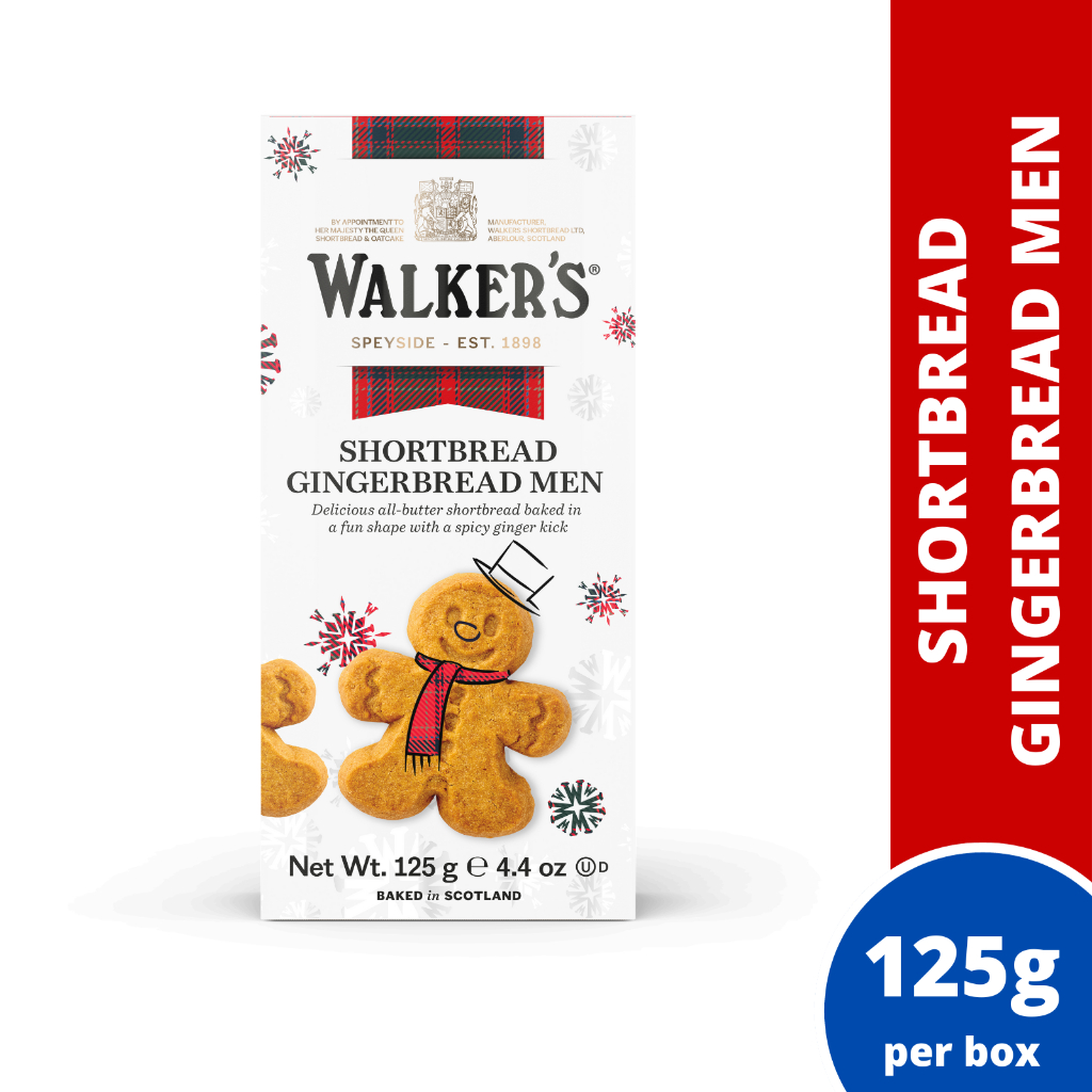 Walkers Gingerbread Man Box (125g) | Shopee Malaysia