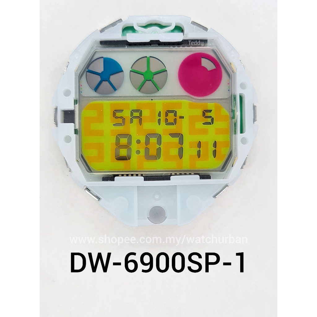 CASIO G-SHOCK MODULE DW6900 DW6600 ENGINE 3230 100% ORIGINAL DW-6900 ...