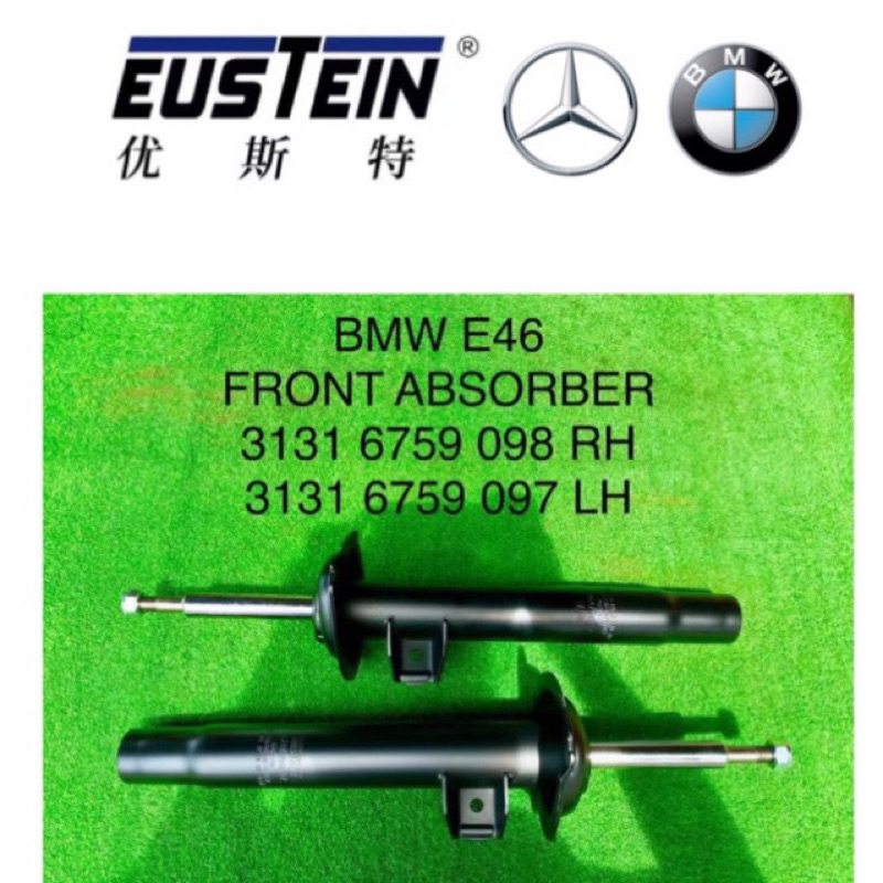 (EUSTEIN) BMW E46 3 SERIESF FRONT SHOCK ABSORBER(PRICE FOR 1PCS ...