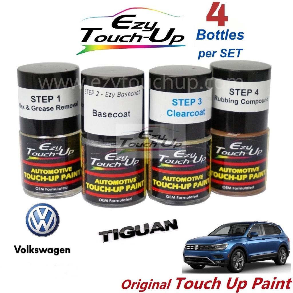 Volkswagen TIGUAN Original Touch Up Paint - EZY Combo Set-Scratches ...