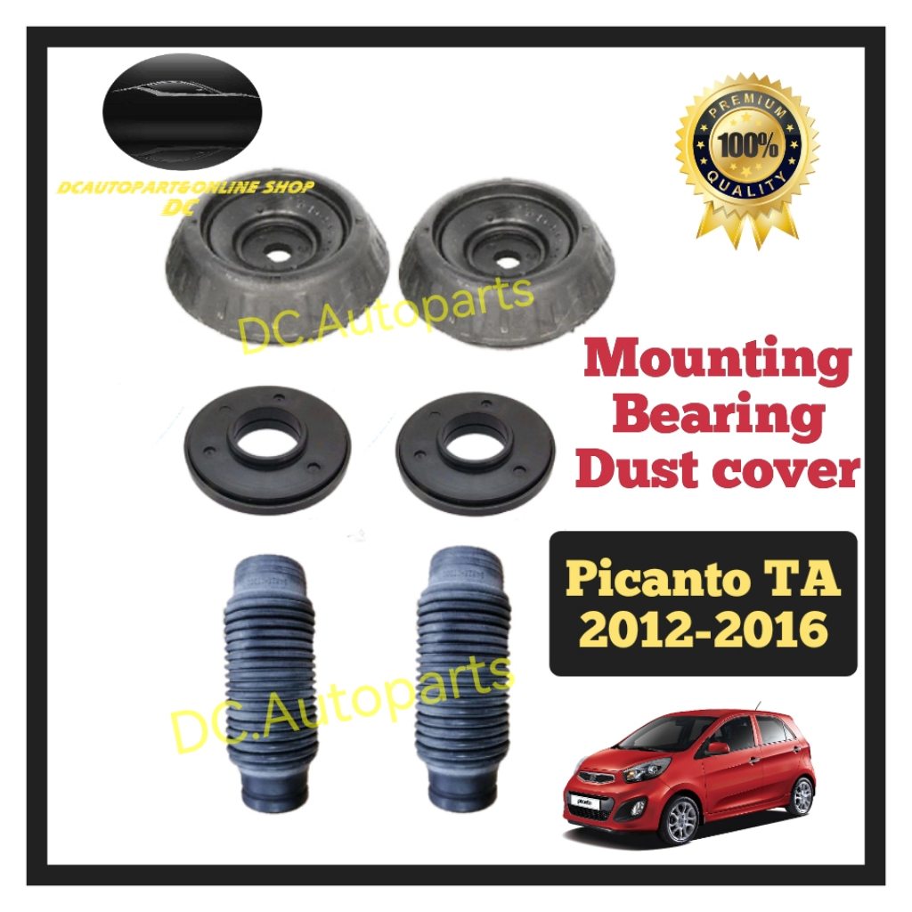 KIA PICANTO TA 2012-2016 FRONT ABSORBER MOUNTING / BEARING/ DUST COVER ...