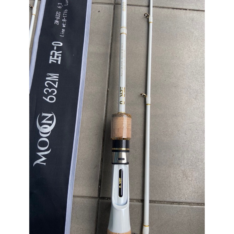 Moon Zero Fishing Rod Casting/Spinning Rod Putih | Shopee Malaysia