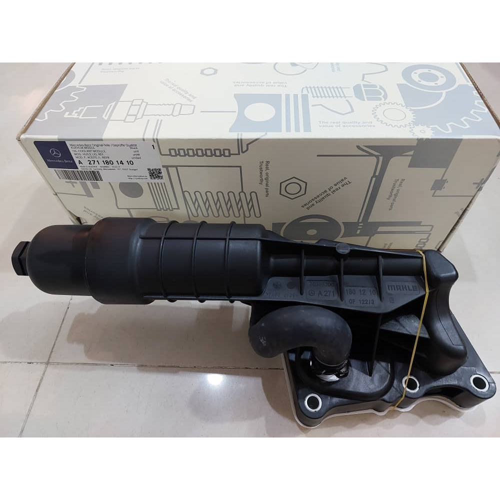 2711801410 ENGINE OIL COOLER WITH OIL FILTER HOUSING MERCEDES M271 CGI ...