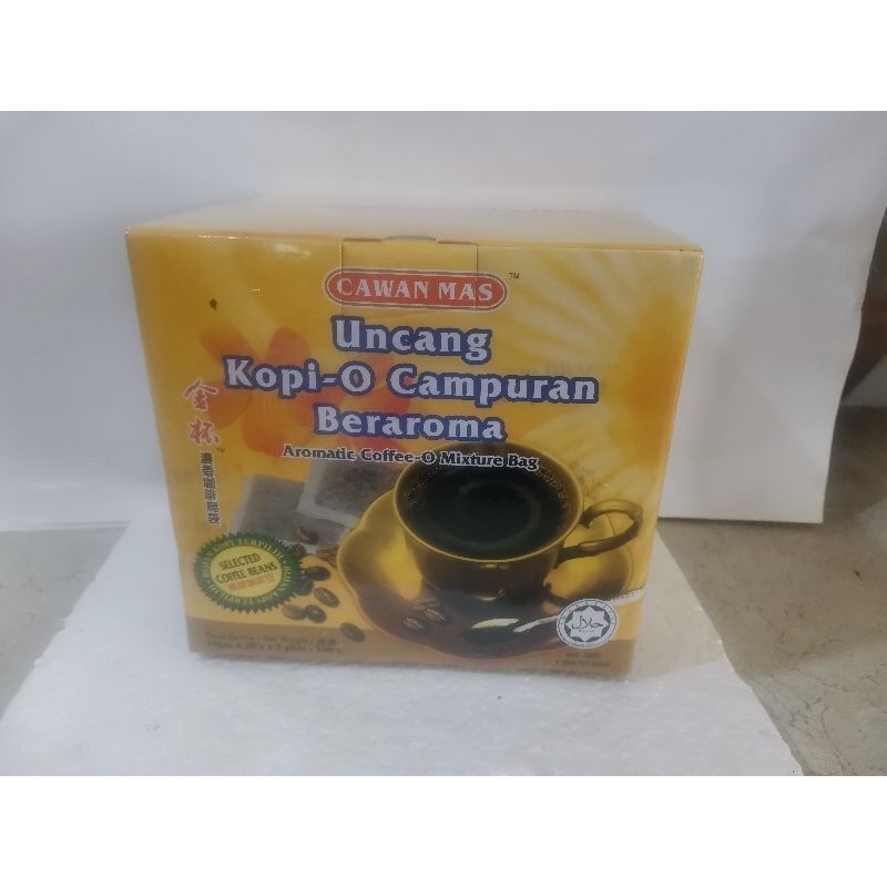 Cawan Mas Muar Uncang Kopi-O Campuran Beraroma 100 Uncang (麻坡金杯咖啡乌袋 ...