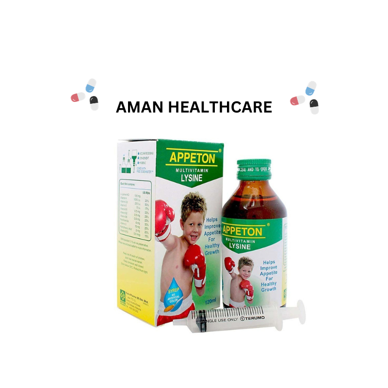 APPETON MULTIVITAMIN LYSINE SYRUP 120ML | Shopee Malaysia