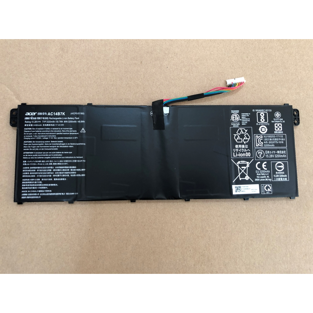ORIGINAL ACER SPIN SP515-51GN BATTERY KT00407003 81102950BQA3 | Shopee ...
