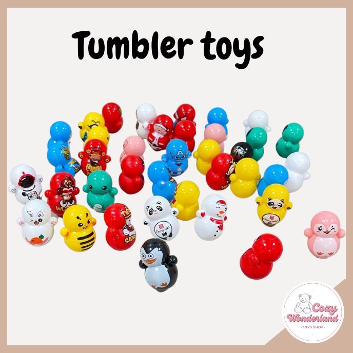 [39+ Designs] TT Roly Poly Tumbler Toy Funny Tumbler Mini Space Snowman ...