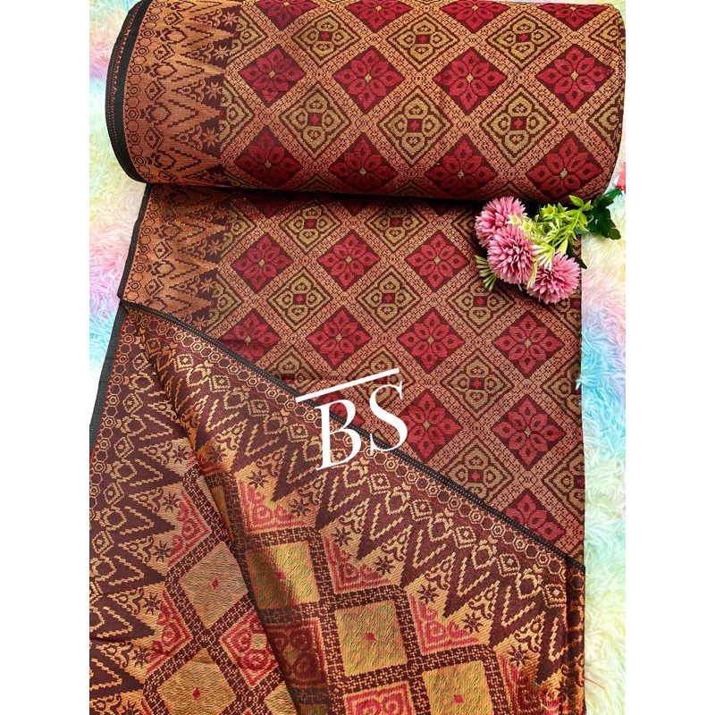 SONGKET, SONGKET TENUN ASLI, Kain Pasang Songket Penuh, Songket Open ...