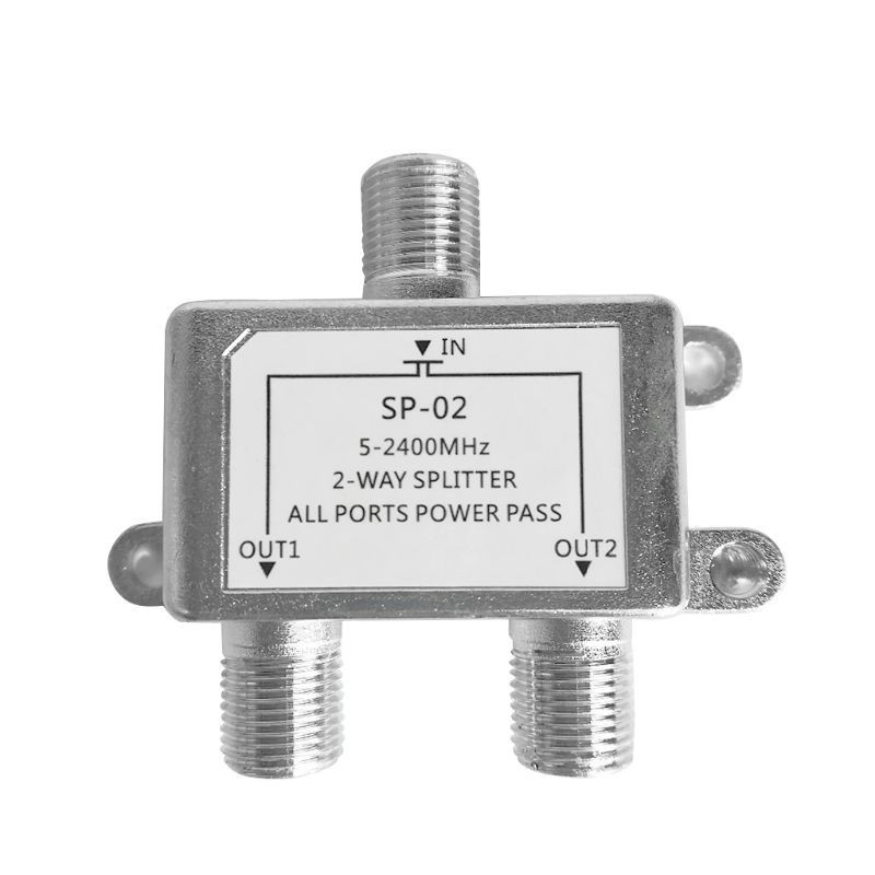 2 Way Satellite TV Cable Splitter | Shopee Malaysia