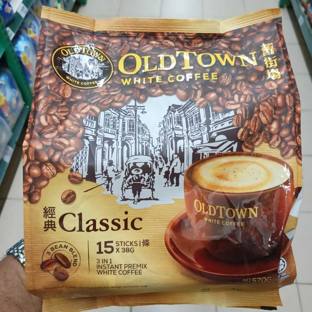 Premix White Coffee Instant 3 in 1 Oldtown White Coffee Classic 15s ...