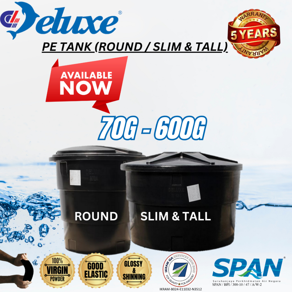 DELUXE POLYETHYLENE WATER TANK | Shopee Malaysia