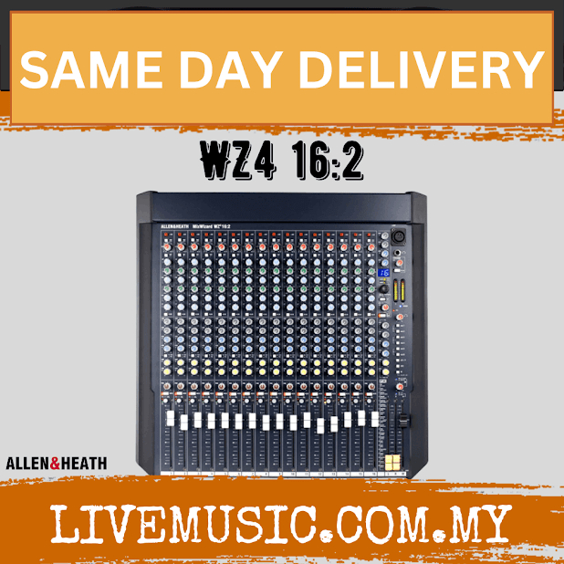 Allen & Heath MixWizard WZ4 16:2 Mixer with Effects ( Wizard 16:2 ...